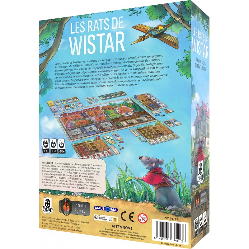 Les Rats de Wistar (FR) – Infini-Jeux